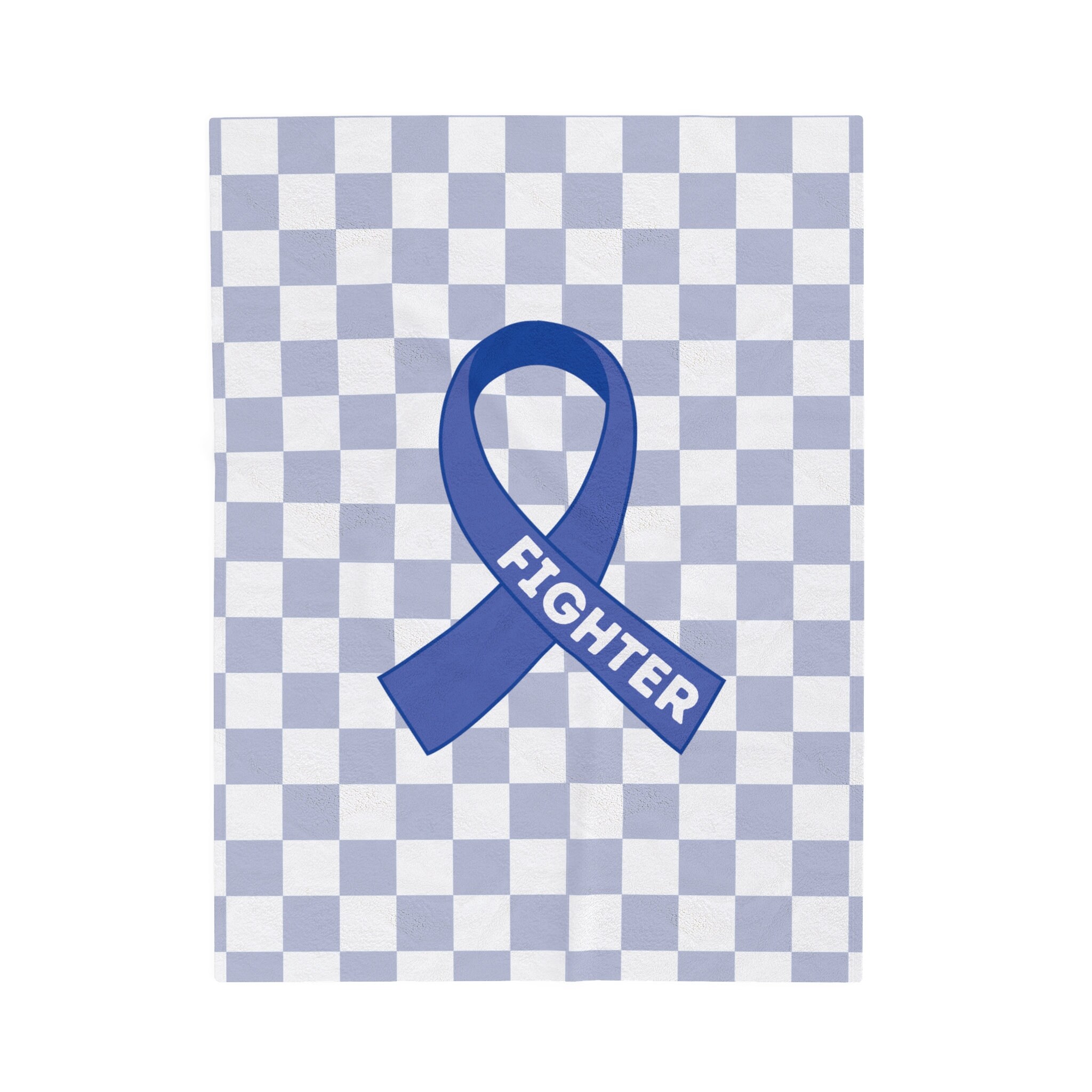 Colon Cancer Fighter Velveteen Plush Blanket - Etsy