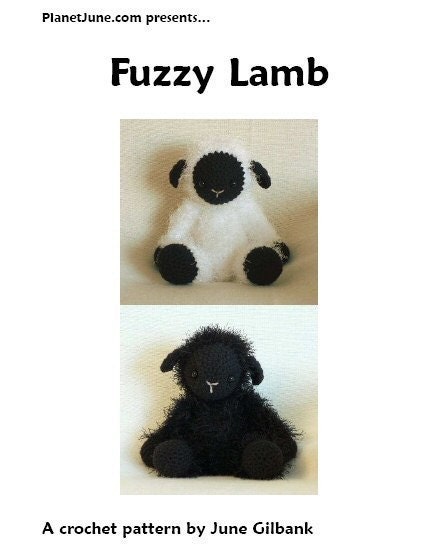 Fuzzy Lamb Amigurumi CROCHET PATTERN Digital PDF File Download | Etsy