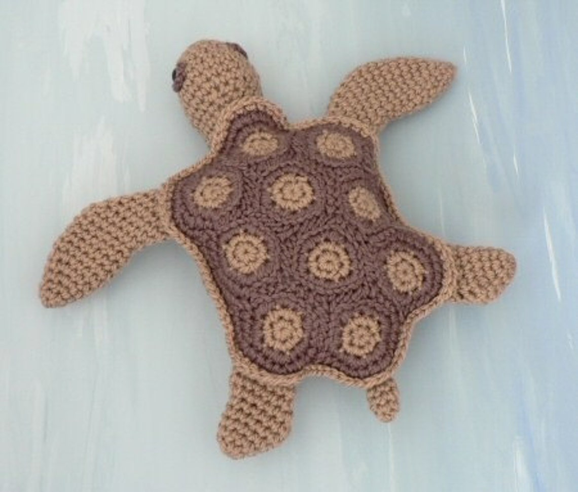 Aquaami Sea Turtle Amigurumi CROCHET PATTERN Digital PDF File - Etsy