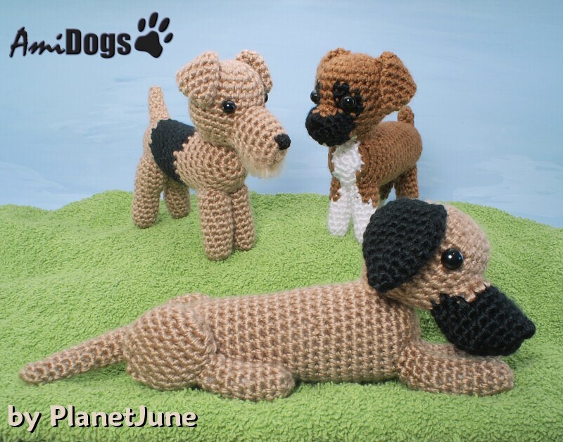 Amidogs Great Dane Amigurumi Dog CROCHET PATTERN Digital PDF | Etsy