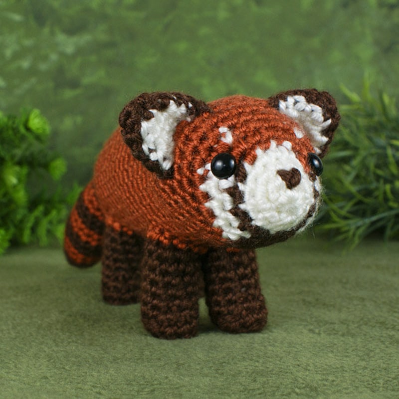 Crochet Red Panda - Etsy