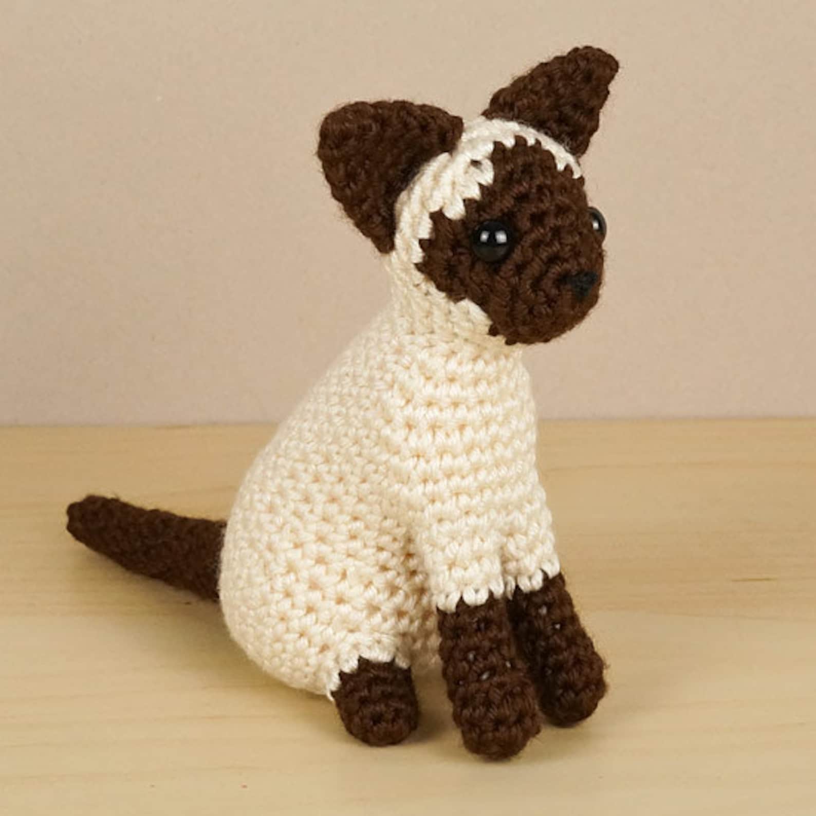 Amicats Siamese Cat Amigurumi Cat CROCHET PATTERN Digital | Etsy