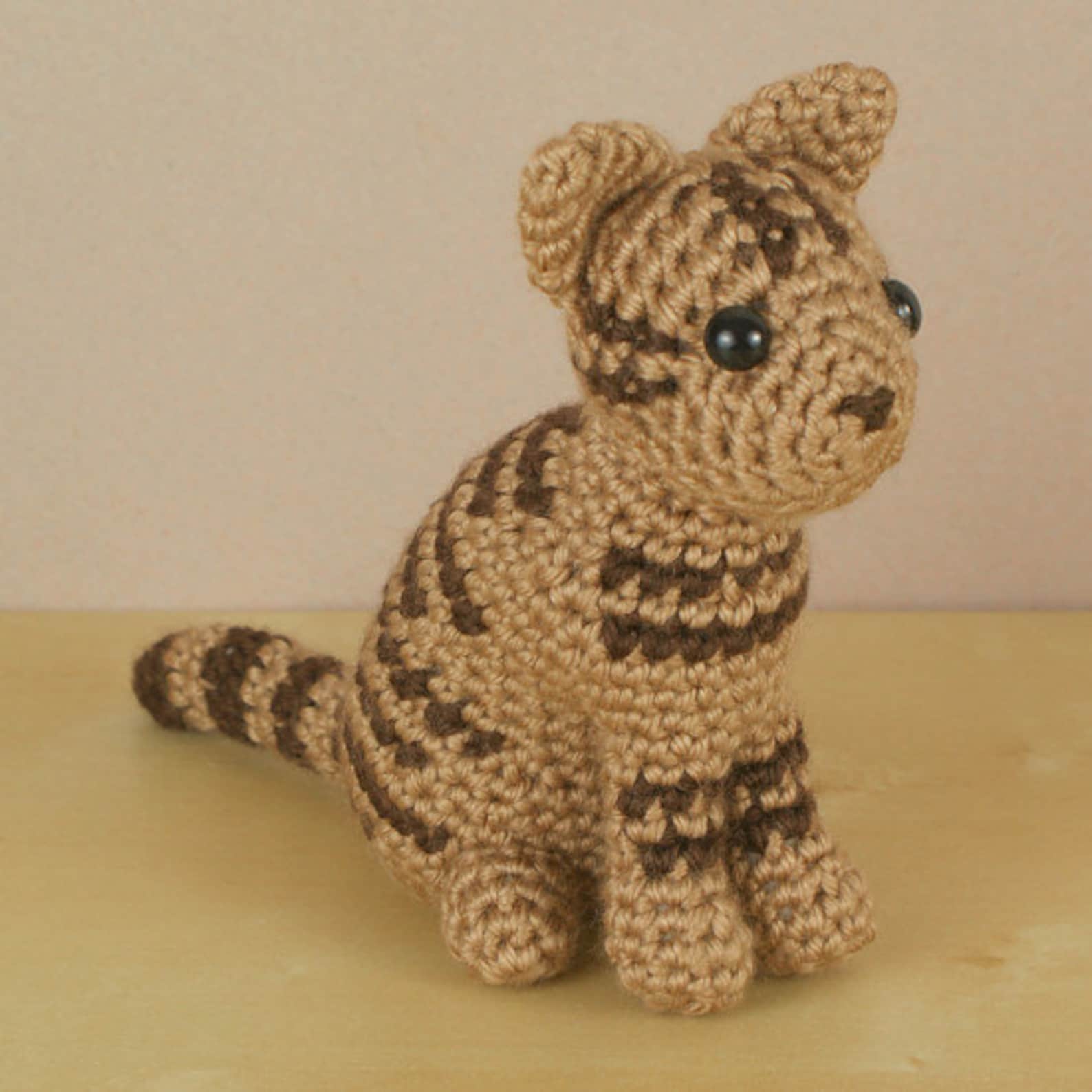 Amicats Tabby Cat Amigurumi Cat CROCHET PATTERN Digital PDF - Etsy