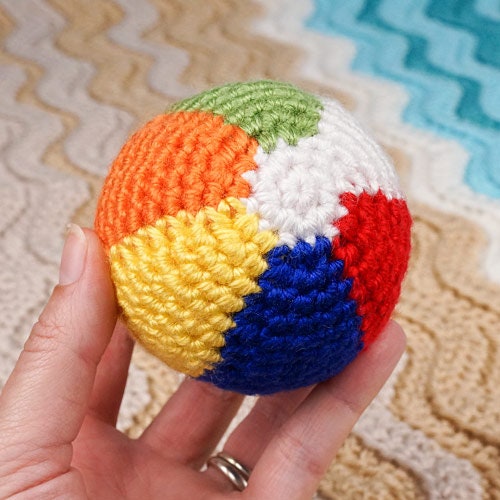 Amigurumi Beach Ball CROCHET PATTERN Digital PDF File Download - Etsy