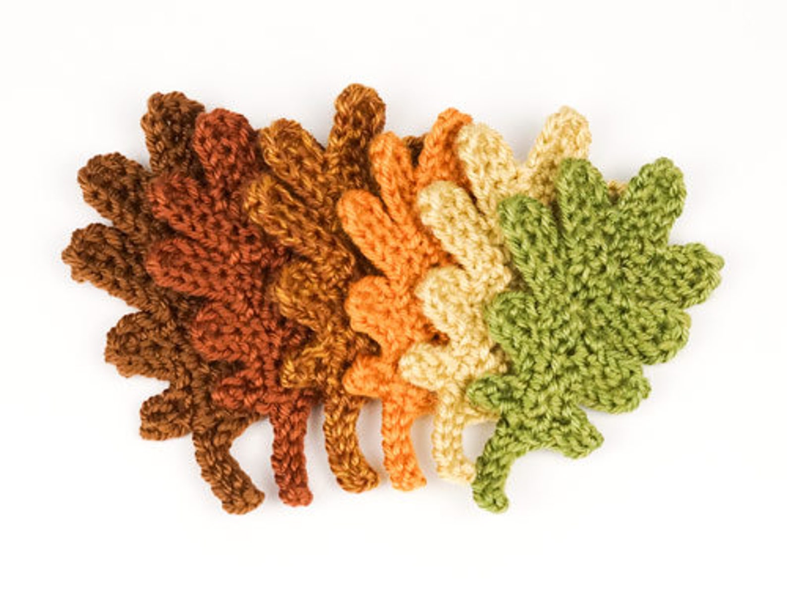Oak Leaf Collection & Life-sized Acorn - Two Realistic Oak Leaves Plus ...