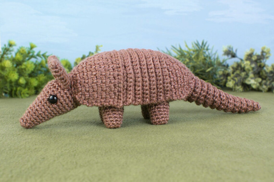 Armadillo Amigurumi CROCHET PATTERN Digital PDF File Download - Etsy