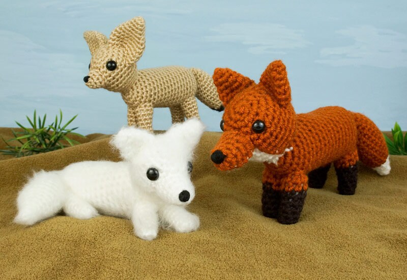 Fennec Fox Amigurumi CROCHET PATTERN Digital PDF File Download - Etsy