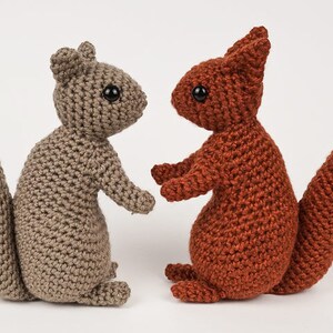 Squirrel Amigurumi CROCHET PATTERN Digital PDF File Download - Includes ...