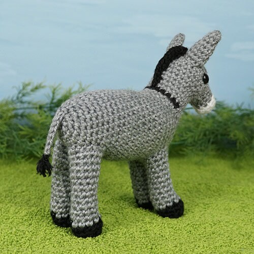 Donkey Amigurumi CROCHET PATTERN Digital PDF File Download - Etsy