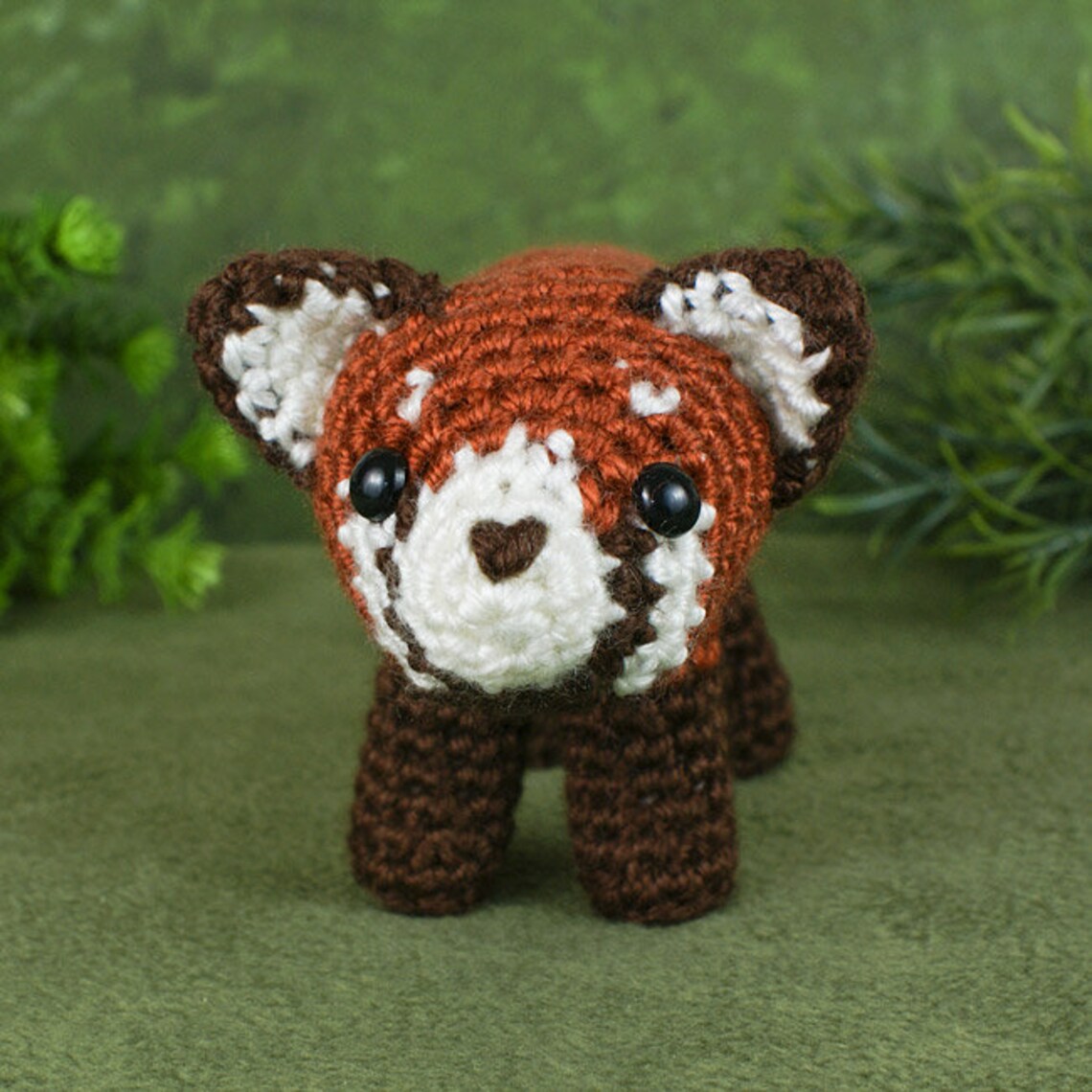 Red Panda Amigurumi CROCHET PATTERN Digital PDF File Download - Etsy Canada