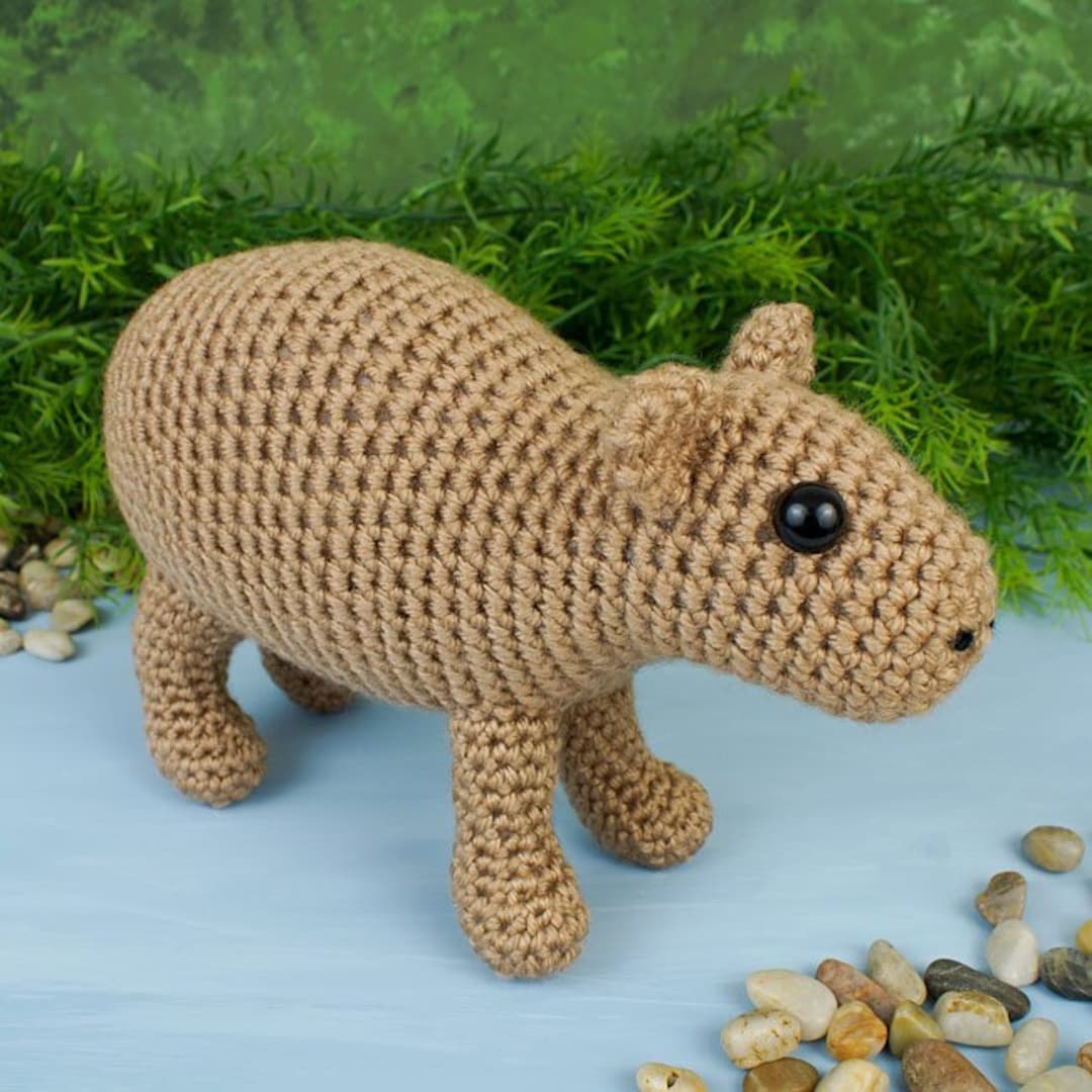 Capybara Amigurumi CROCHET PATTERN Digital PDF File Download - Etsy