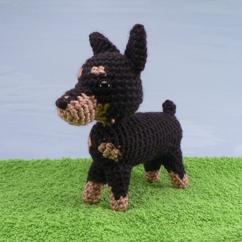 Miniature Pinscher Crochet Pattern Digital Download - Etsy