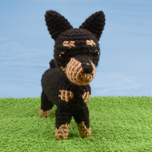 Amidogs Miniature Pinscher Amigurumi Dog CROCHET PATTERN Digital PDF ...