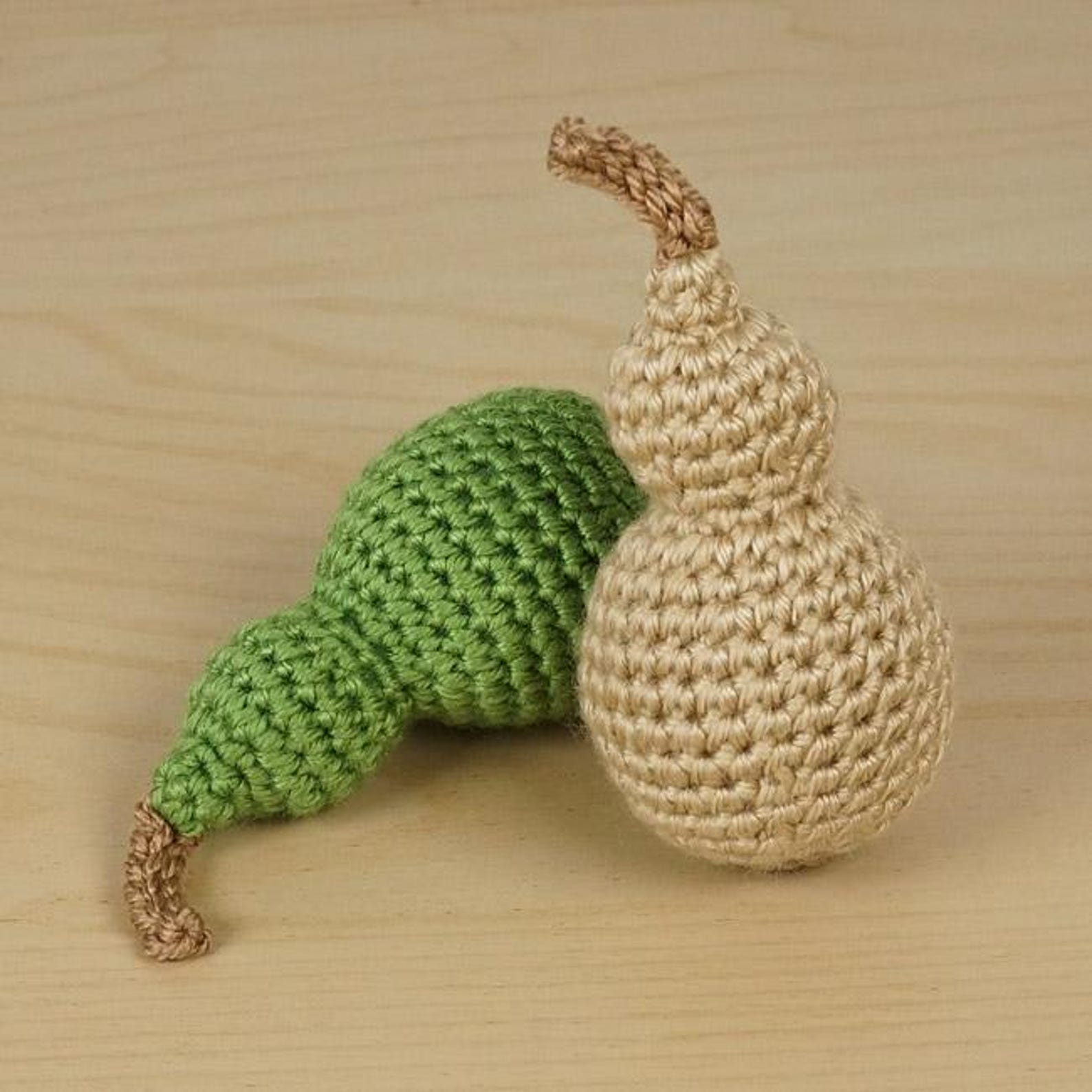 Ornamental Gourds Sets 1 and 2, Six Realistic CROCHET PATTERNS Digital ...