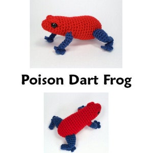 Poison Dart Frog Amigurumi CROCHET PATTERN Digital PDF File Download - Etsy