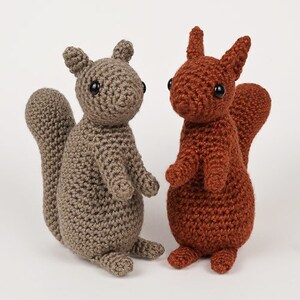 Squirrel Amigurumi CROCHET PATTERN Digital PDF File Download - Includes ...