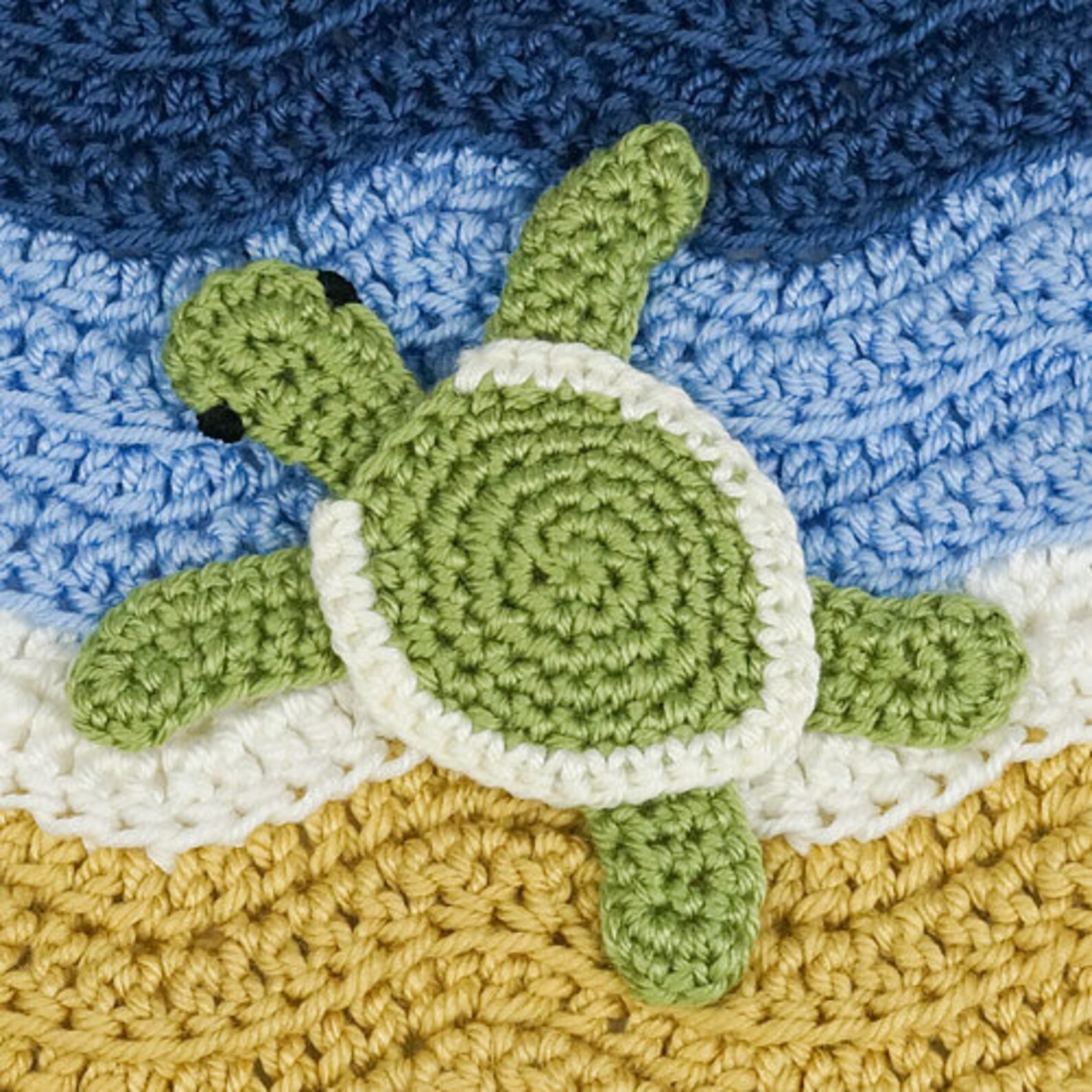 Baby Sea Turtle Applique CROCHET PATTERN Digital PDF File - Etsy