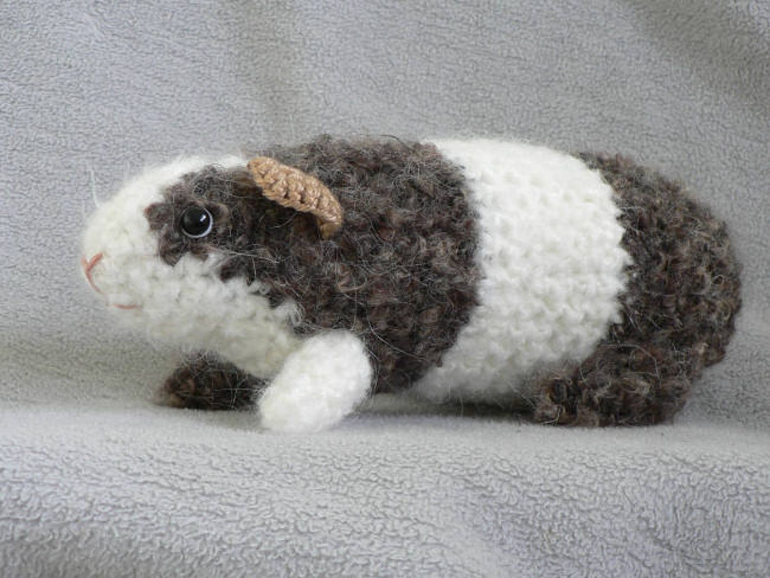 Fuzzy Guinea Pig Amigurumi CROCHET PATTERN Digital PDF File Download - Etsy