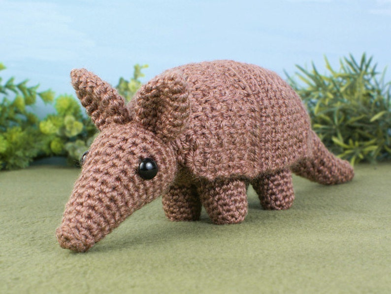 Armadillo Amigurumi CROCHET PATTERN Digital PDF File Download | Etsy
