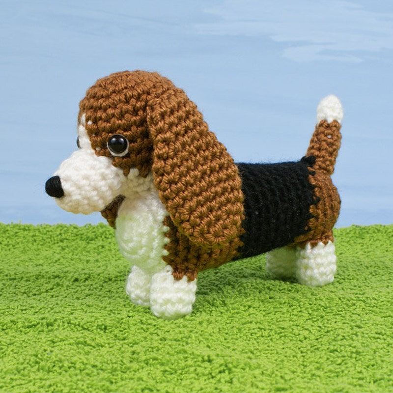 Basset Hound Crochet - Etsy