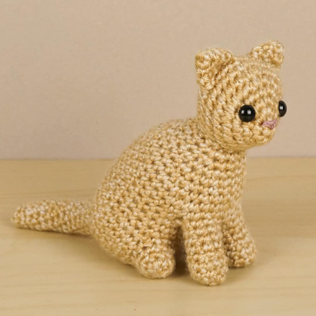 Amicats Persian Cat - Amigurumi Cat CROCHET PATTERN Digital PDF File ...