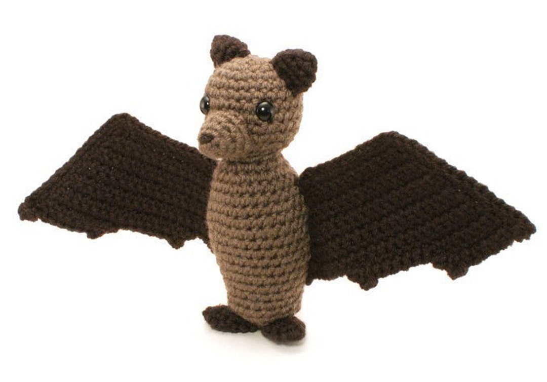 Fruit Bat flying Fox Amigurumi CROCHET PATTERN Digital PDF - Etsy