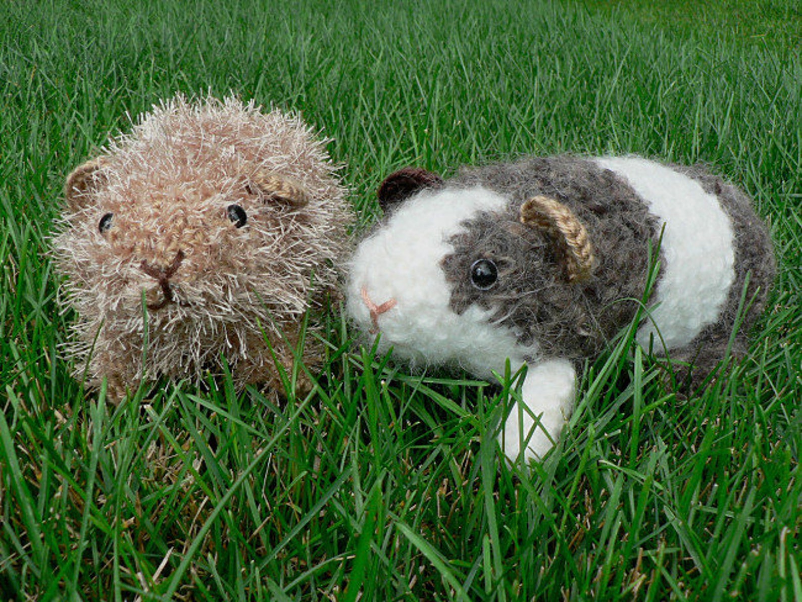 Fuzzy Guinea Pig Amigurumi CROCHET PATTERN Digital PDF File Download - Etsy