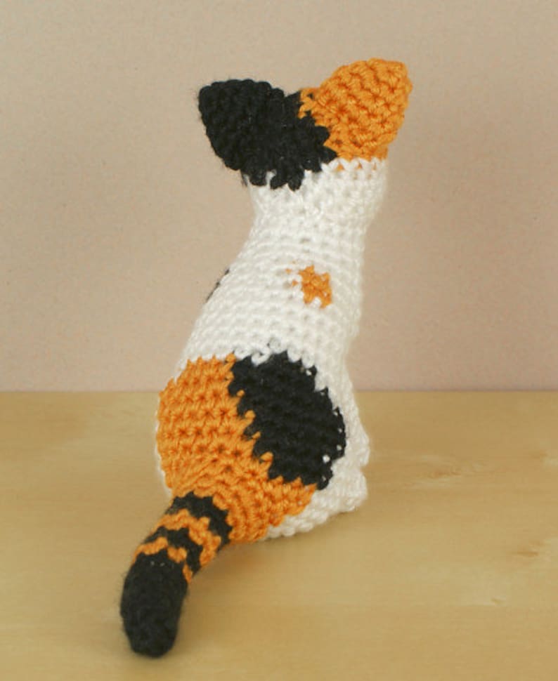 Amicats Calico Cat - Amigurumi Cat CROCHET PATTERN Digital PDF File ...