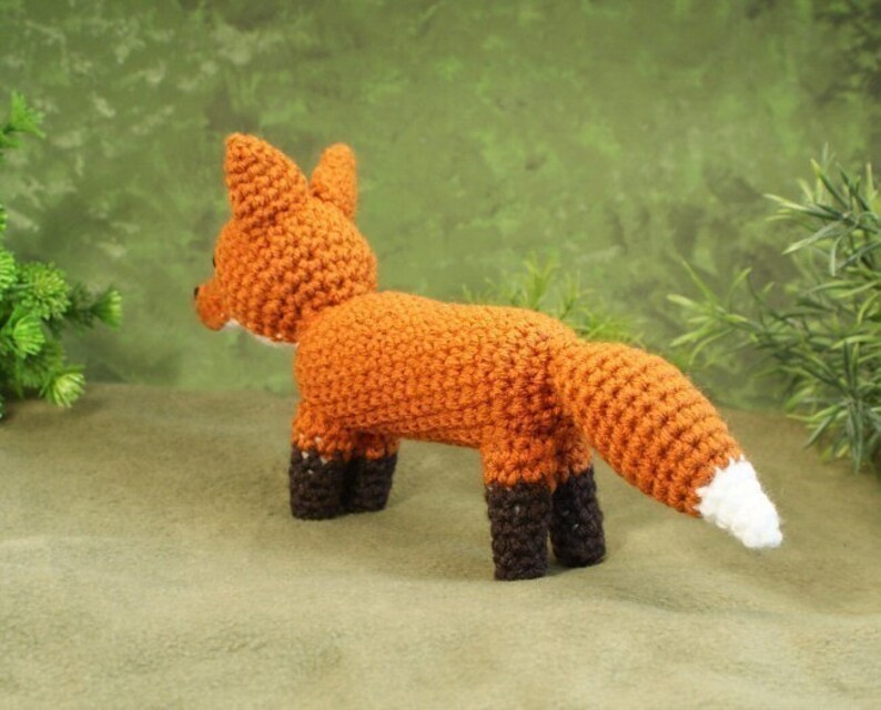 Red Fox Amigurumi CROCHET PATTERN Digital PDF File Download - Etsy