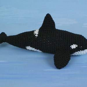 Orca (killer Whale) Amigurumi CROCHET PATTERN Digital PDF File Download ...