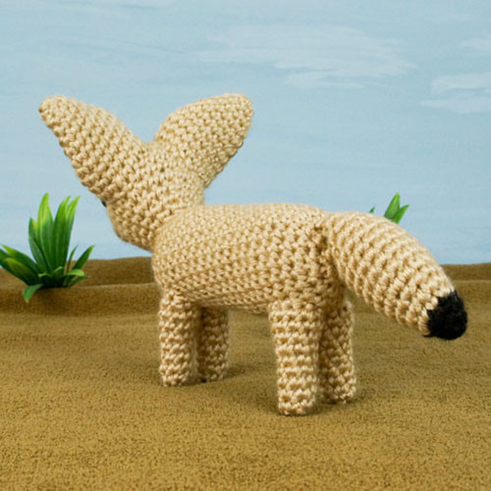 Fennec Fox Amigurumi CROCHET PATTERN Digital PDF File Download - Etsy
