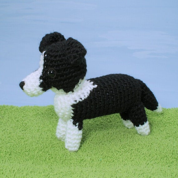 Amidogs Border Collie Amigurumi CROCHET PATTERN Digital PDF - Etsy