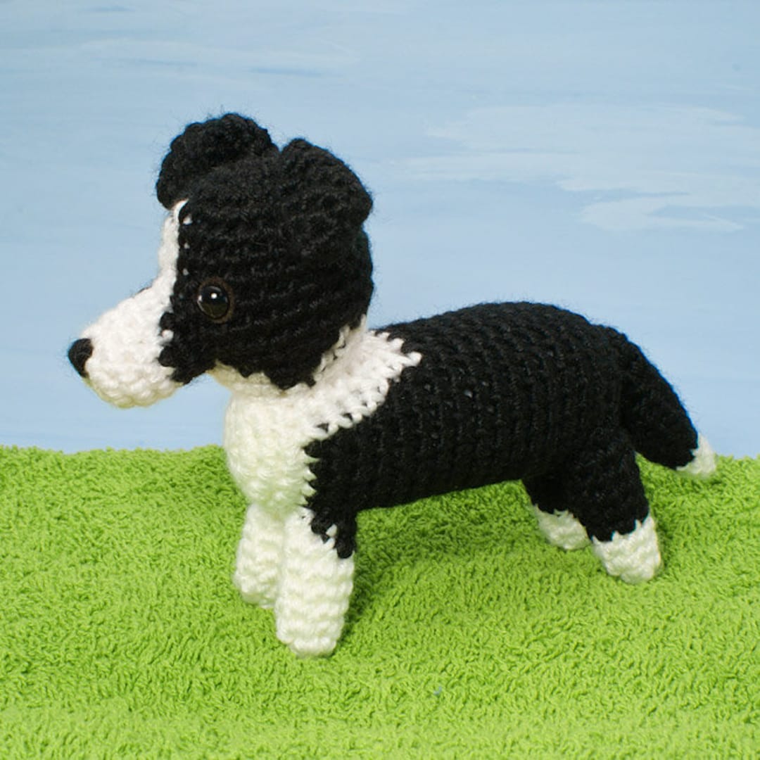 Amidogs Border Collie Amigurumi CROCHET PATTERN Digital PDF File ...