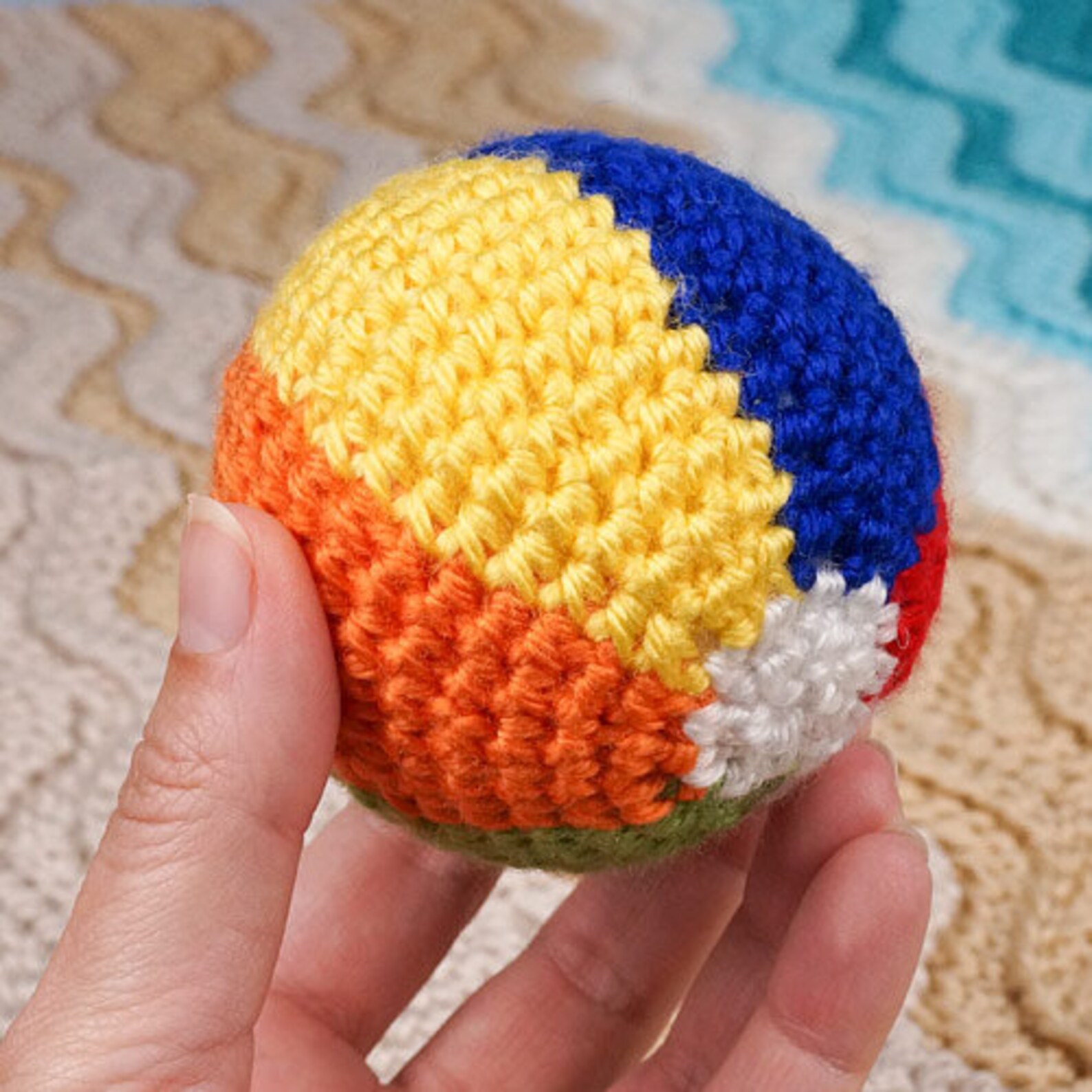 Amigurumi Beach Ball CROCHET PATTERN Digital PDF File Download - Etsy