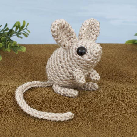 Mini Mammals - Sengi Jerboa Mouse - Three Amigurumi CROCHET PATTERNS ...