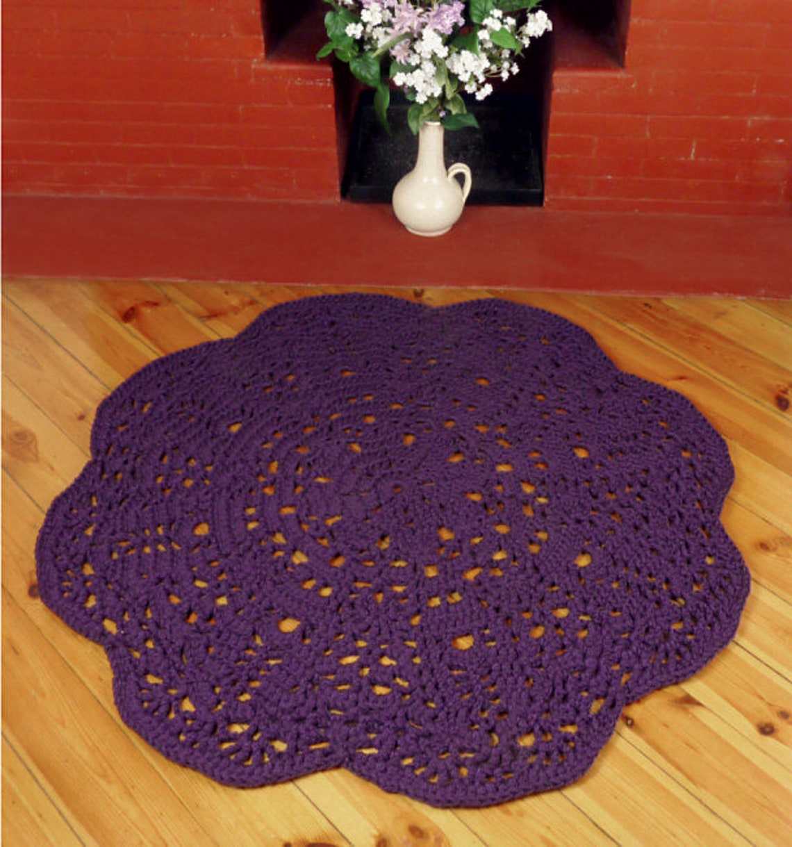 Crochet Rugs Chunky Elegance Rug Trio CROCHET PATTERN Digital - Etsy