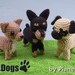 Amidogs Miniature Pinscher Amigurumi Dog CROCHET PATTERN - Etsy