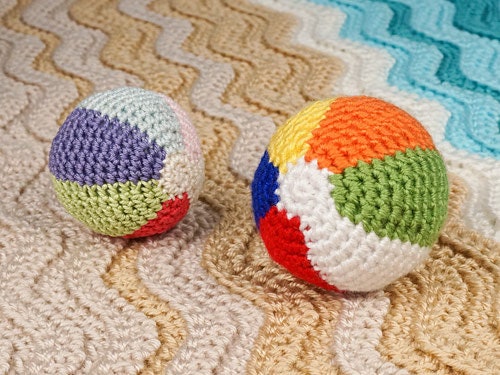 Amigurumi Beach Ball CROCHET PATTERN Digital PDF File Download - Etsy