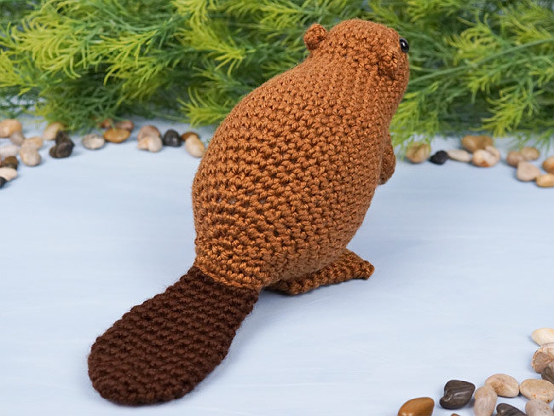 Beaver Amigurumi CROCHET PATTERN Digital PDF File Download - Etsy