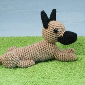 Amidogs Great Dane Amigurumi Dog CROCHET PATTERN Digital PDF | Etsy