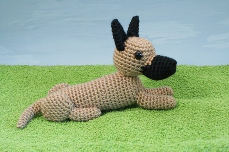 Amidogs Great Dane Amigurumi Dog CROCHET PATTERN Digital PDF | Etsy