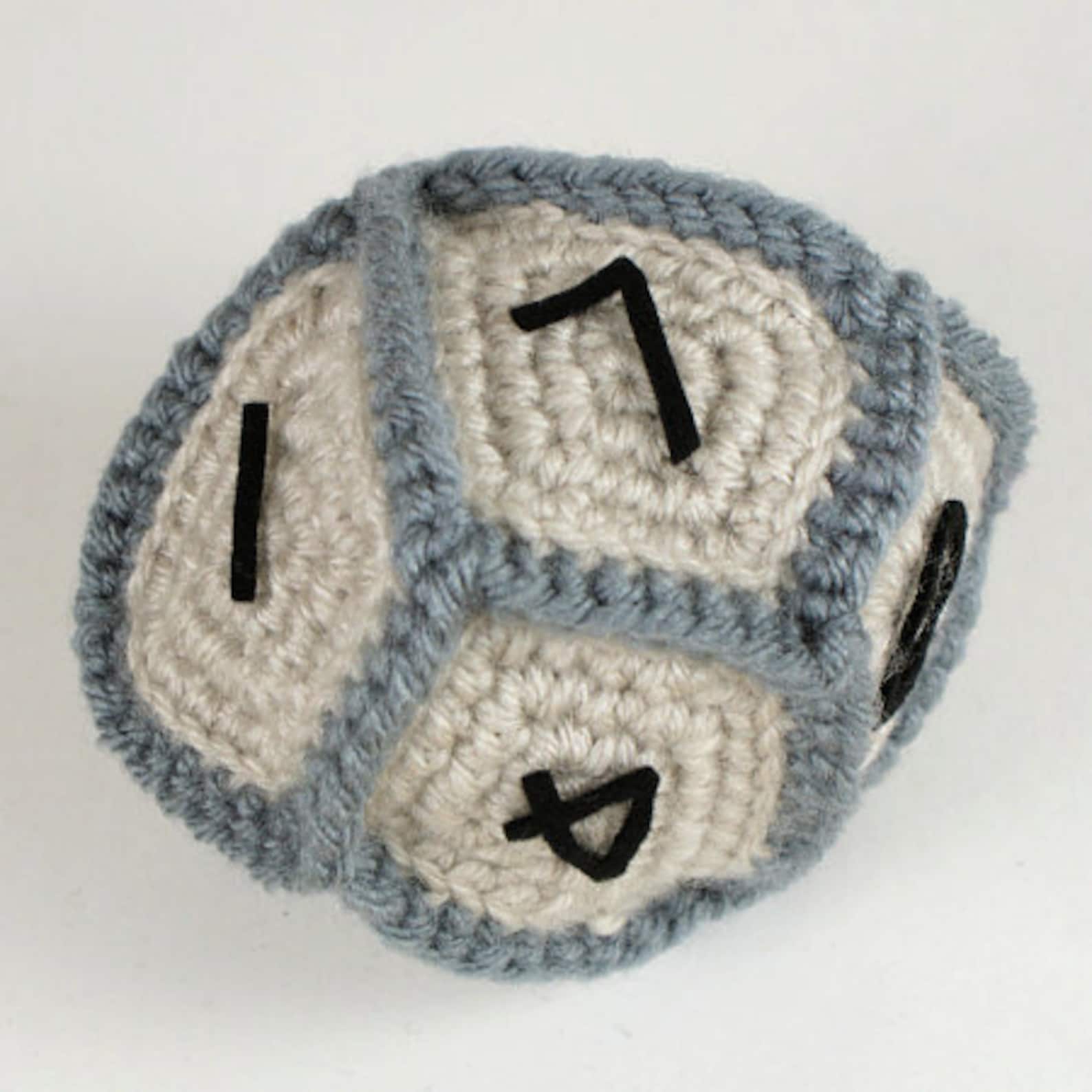 Gaming Dice CROCHET PATTERNS Digital PDF File Download Six - Etsy