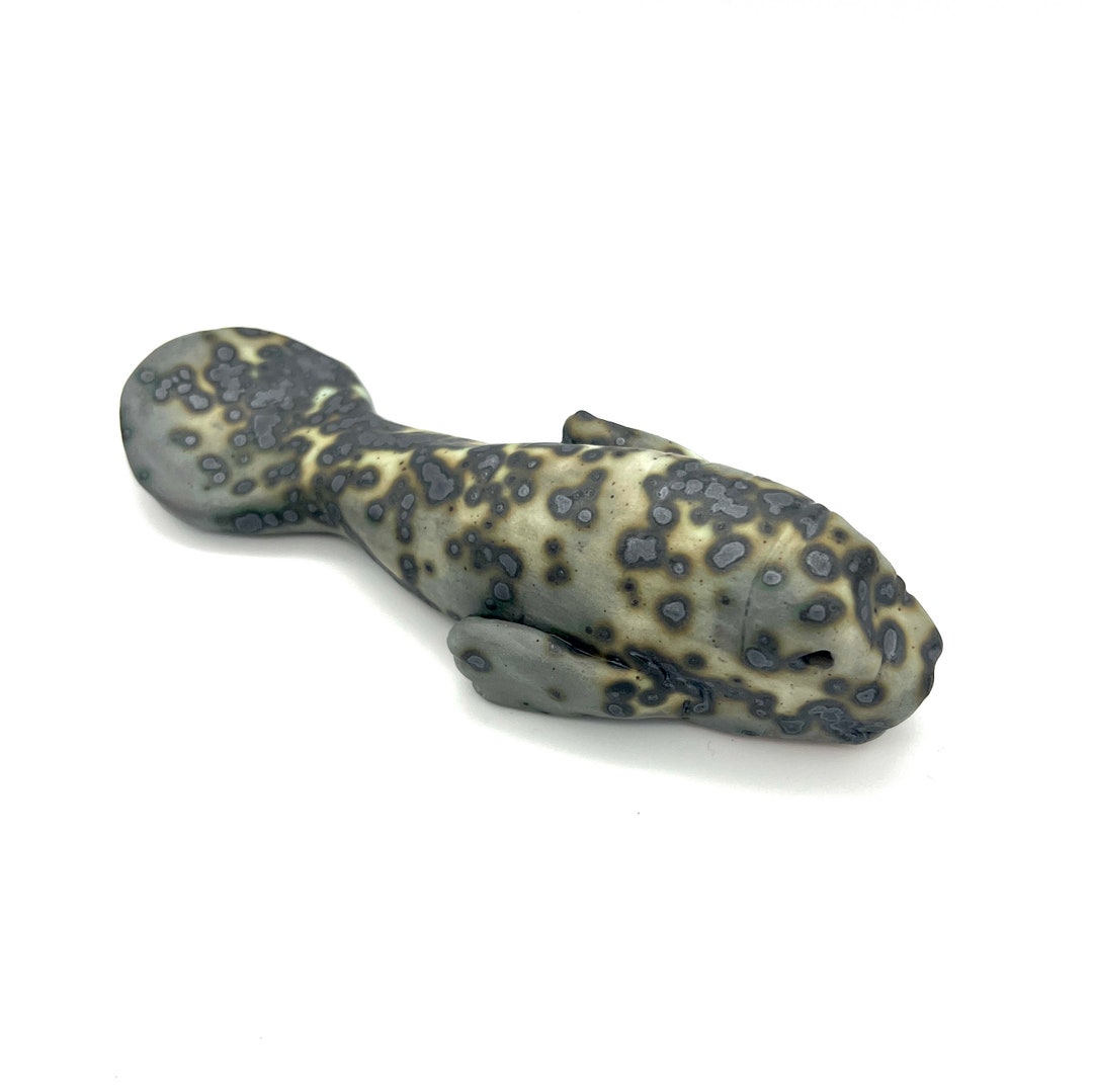 Manatee Sculpture Baby Manatee Miniature Tabletop Sculpture Handmade Ocean Art Gift for Beach ...