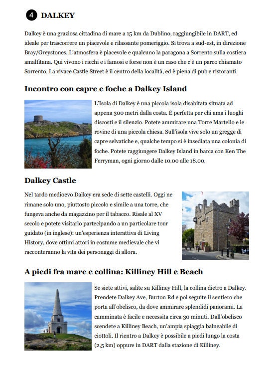 Guida Di Viaggio, Dublino (2024) - Etsy