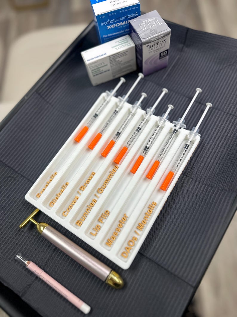 Botox & Filler Syringe Tray for Aesthetic Injectors | Stylish and ...