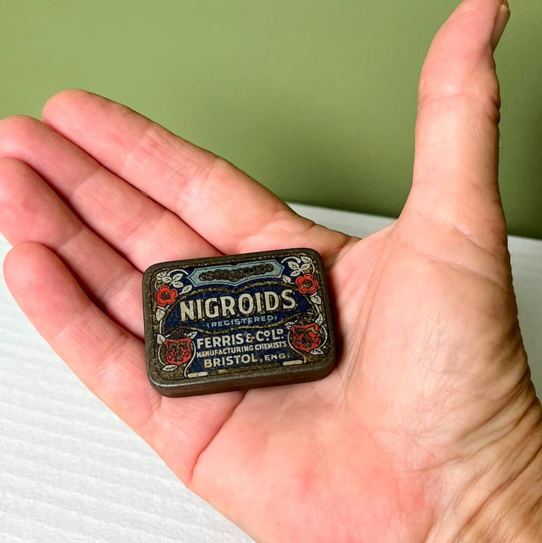 Antique Ferris & Co Nigroids Collectible Tin Box - Etsy