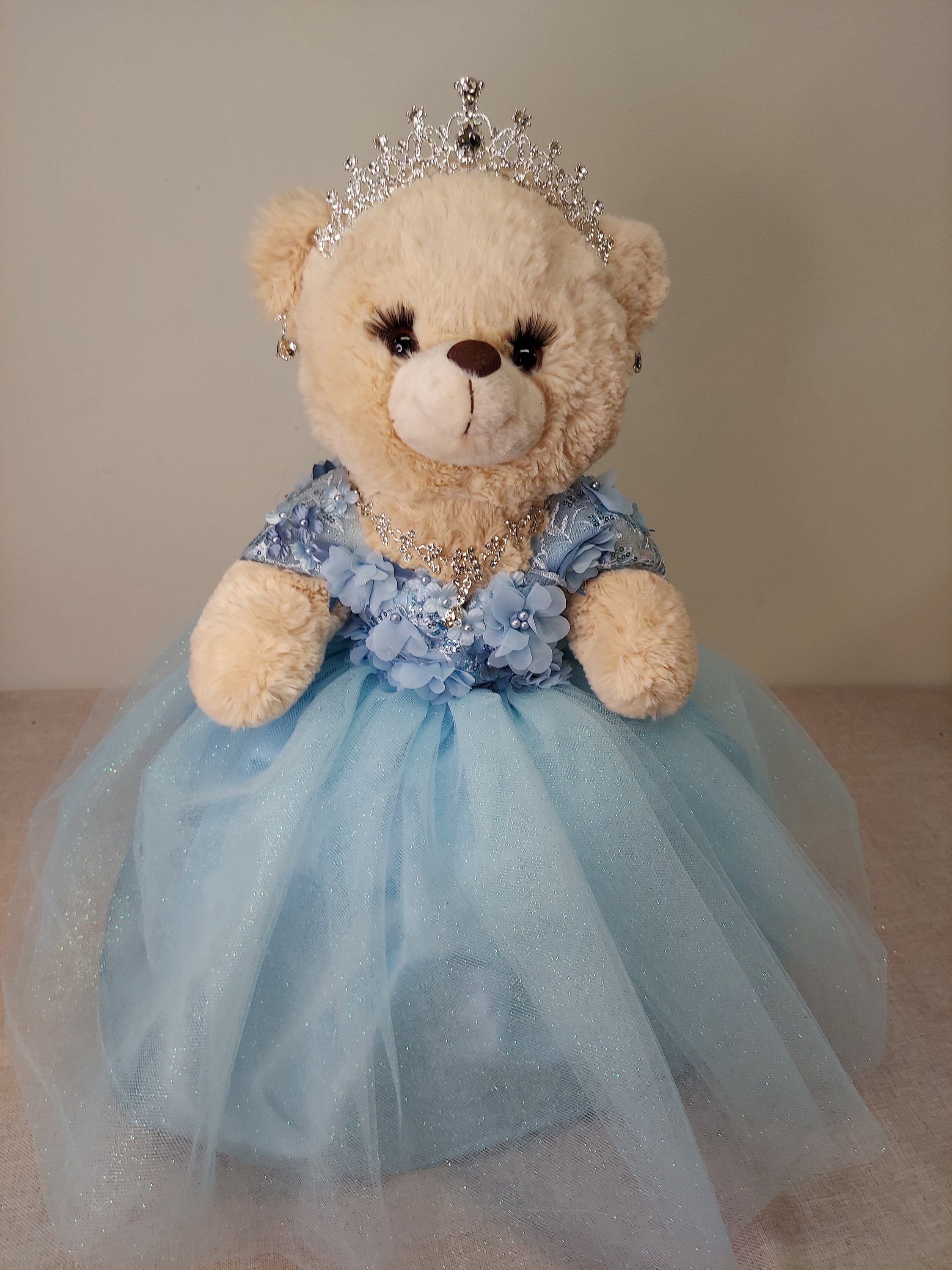 Quinceanera/ Sweet 16 Teddy Bear. Royal Blue Color Dress. (please Ask ...