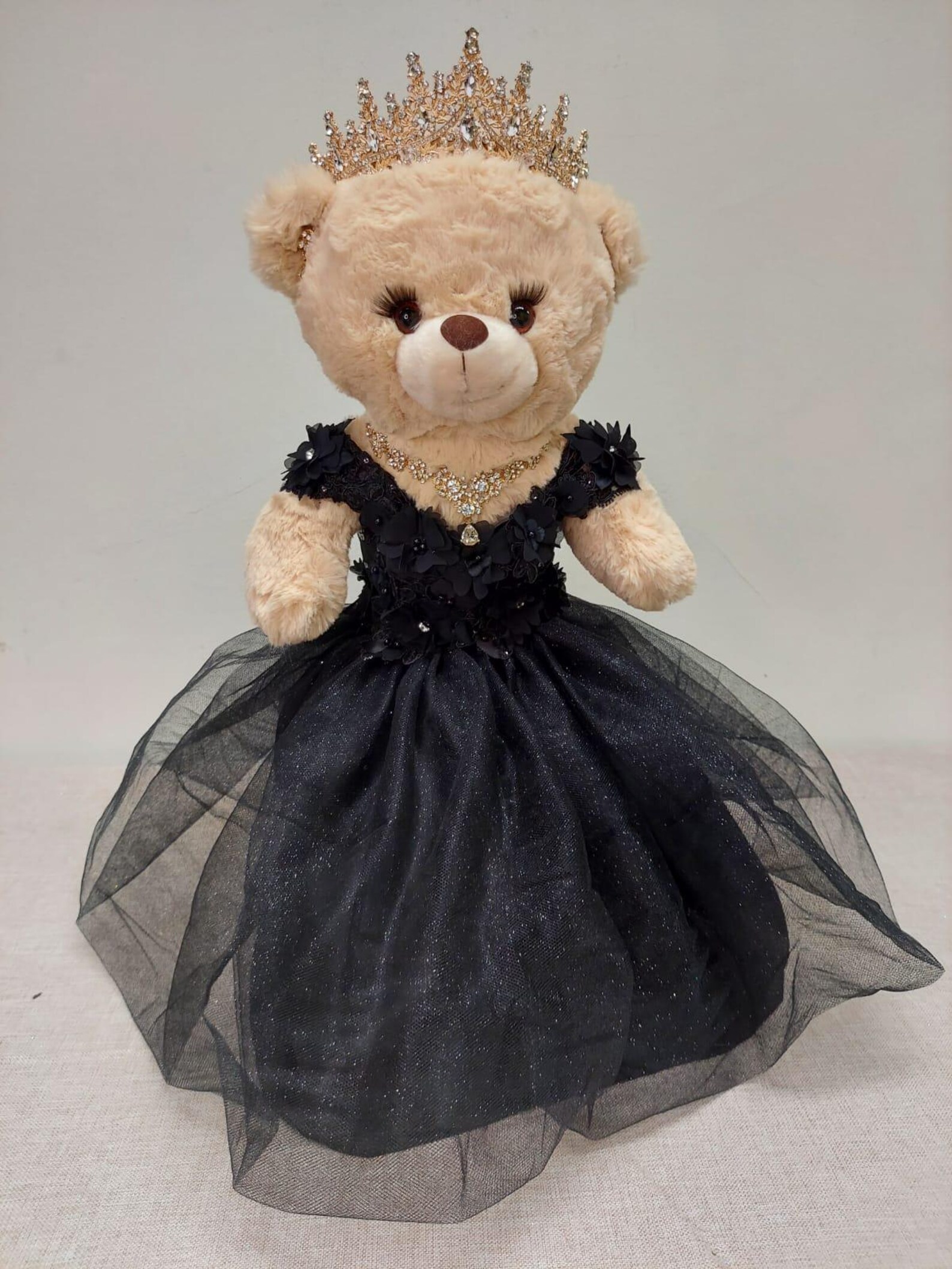 Quinceanera/ Sweet 16 Teddy Bear. Black Color Dress. (please Ask for ...
