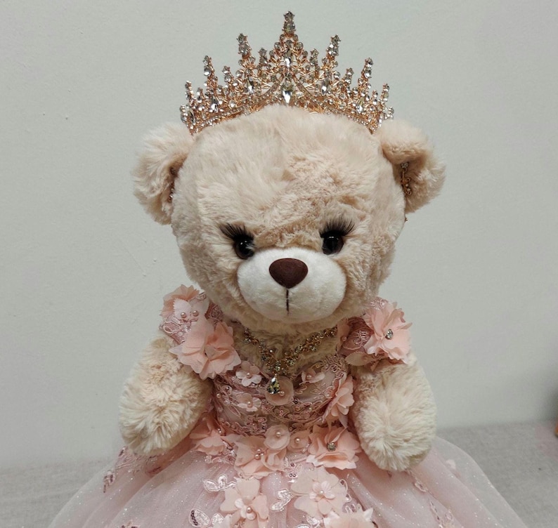 Quinceañera/sweet 16 Teddy Bear. Blush Color Dress.(please Ask for ...