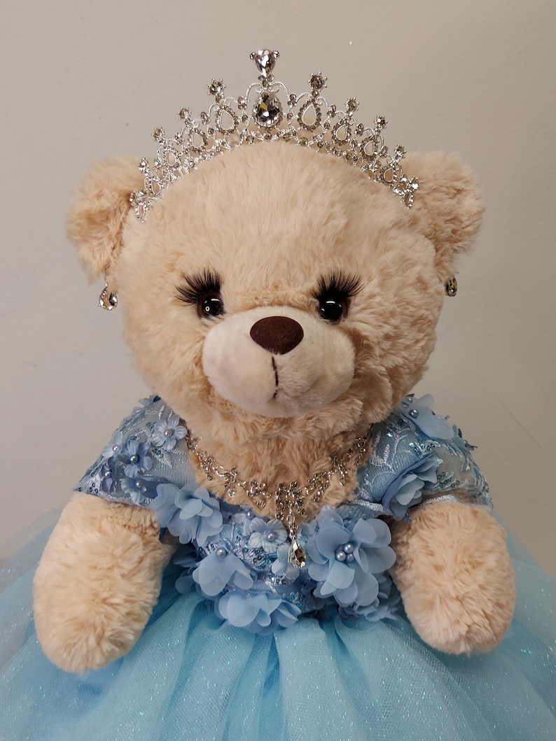 Quinceanera/ Sweet 16 Teddy Bear. Royal Blue Color Dress. (please Ask ...